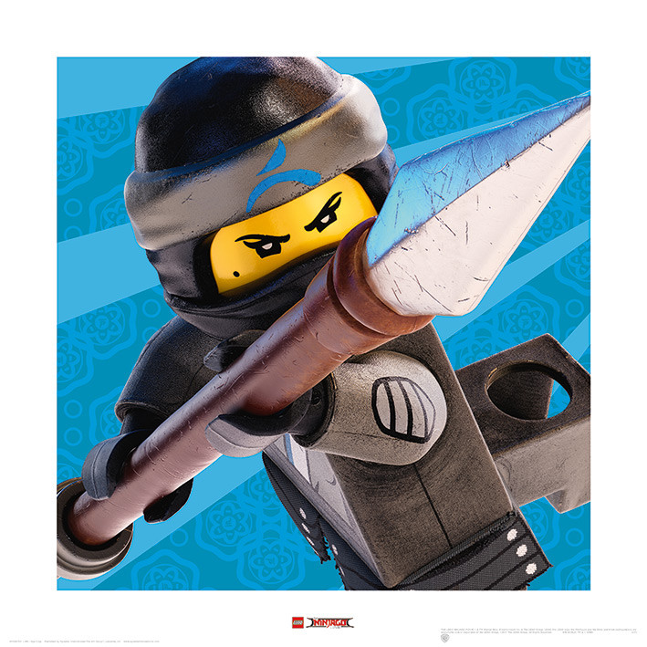 Stampe d'arte Lego Ninjago Movie - Nya Crop | EuroPosters.it