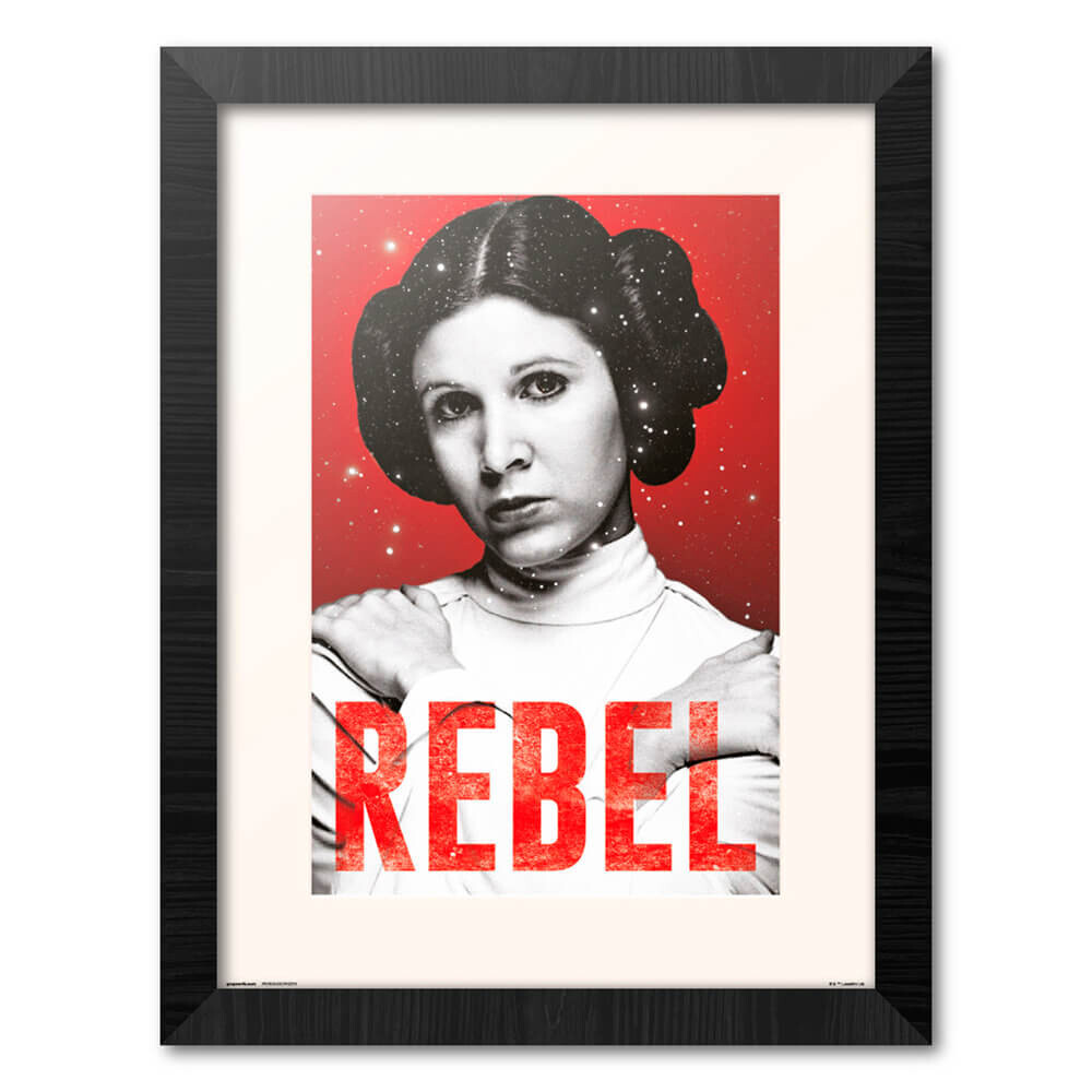 Star Wars - Leia Rebel Framed poster | Buy at Europosters