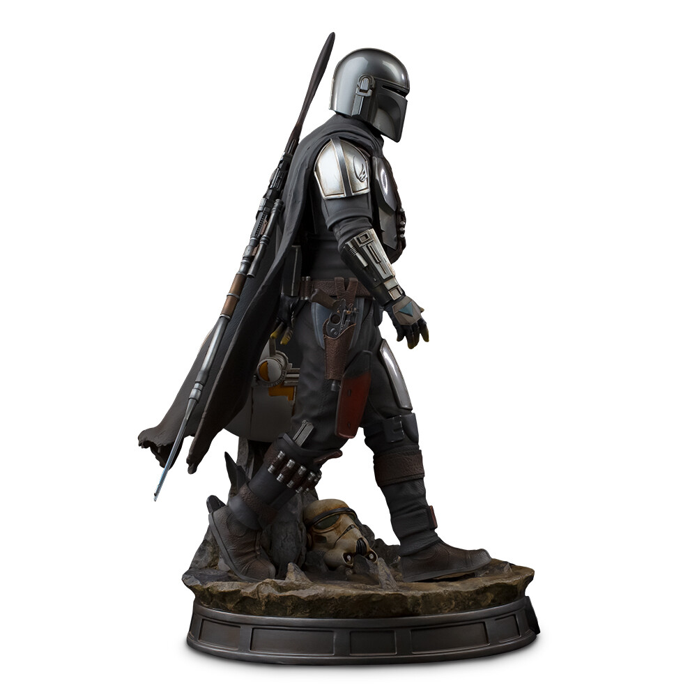 Statuetta Star Wars: The Mandalorian - The Mando and the Child | Idee ...