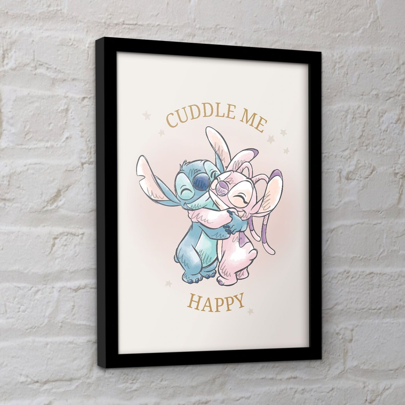 Stitch - Cuddle Me Framed poster | Buy at UKposters