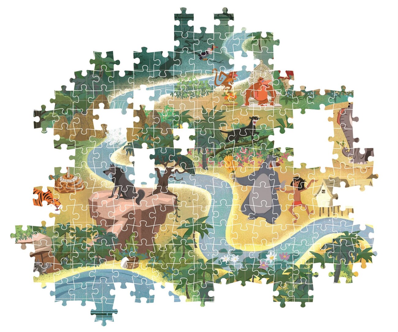 Jigsaw puzzle Story Maps - Jungle Book | Tips for original gifts ...