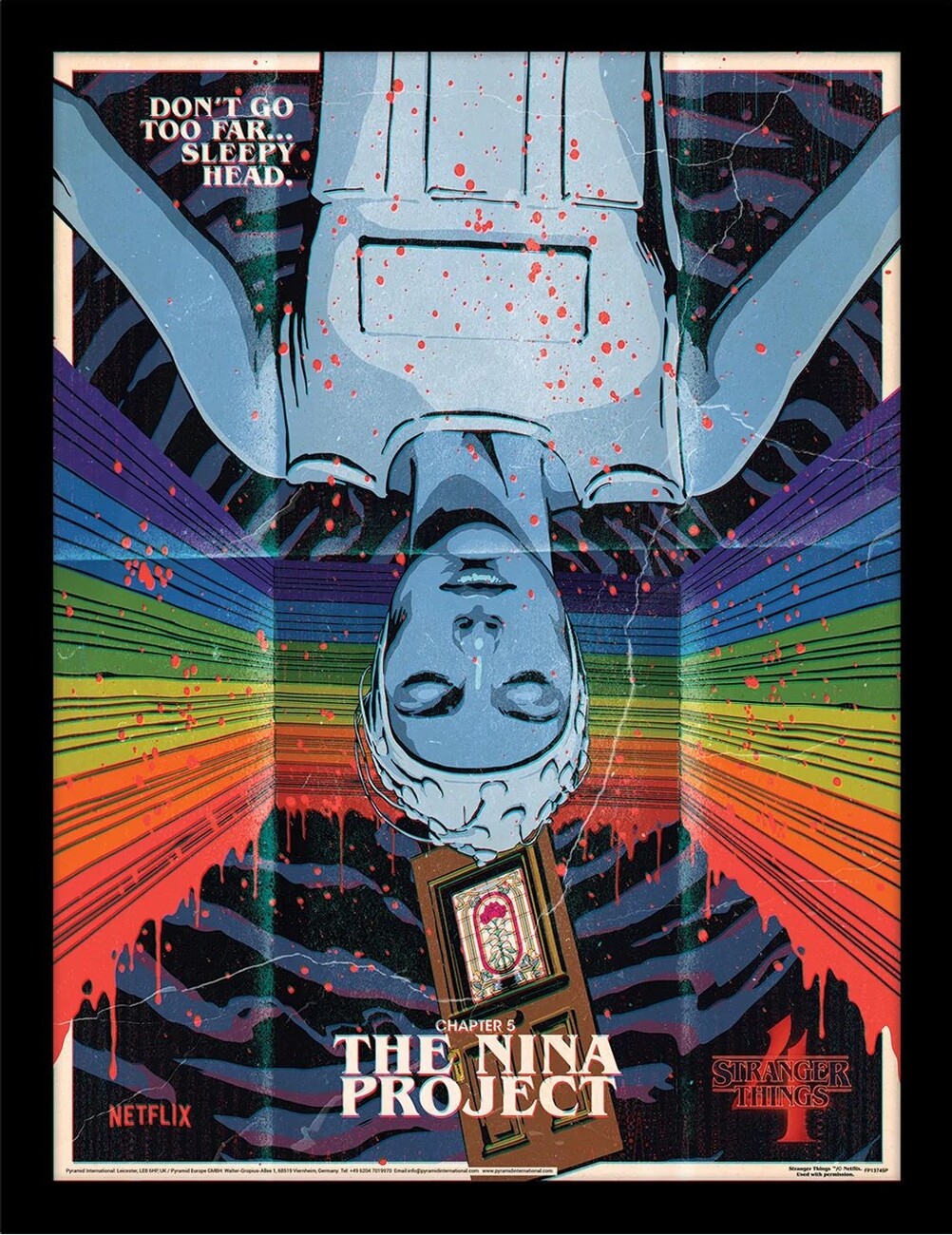 Poster con cornice Stranger Things 4 - The Nina Project | Poster ...