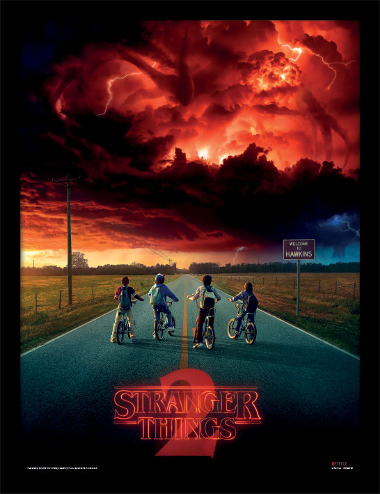 Stranger Things - Mind Flayer Αφίσα σε κορνίζα | Europosters.gr