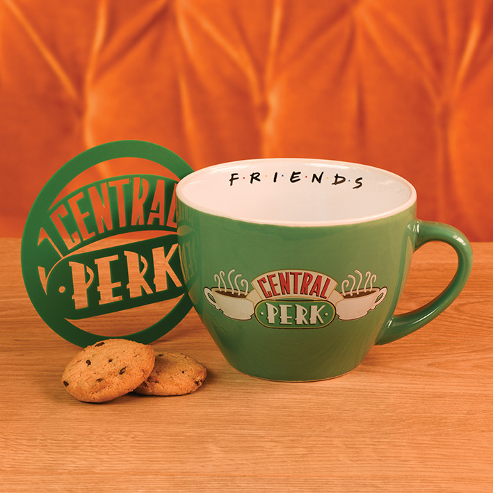 Tasse café Friends - Central Perk Green | Idées de cadeaux originaux ...