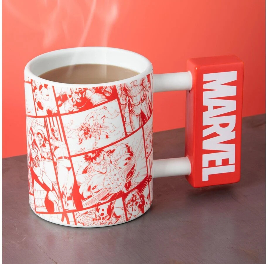 Tasse café Marvel - Logo | Idées de cadeaux originaux | Europosters