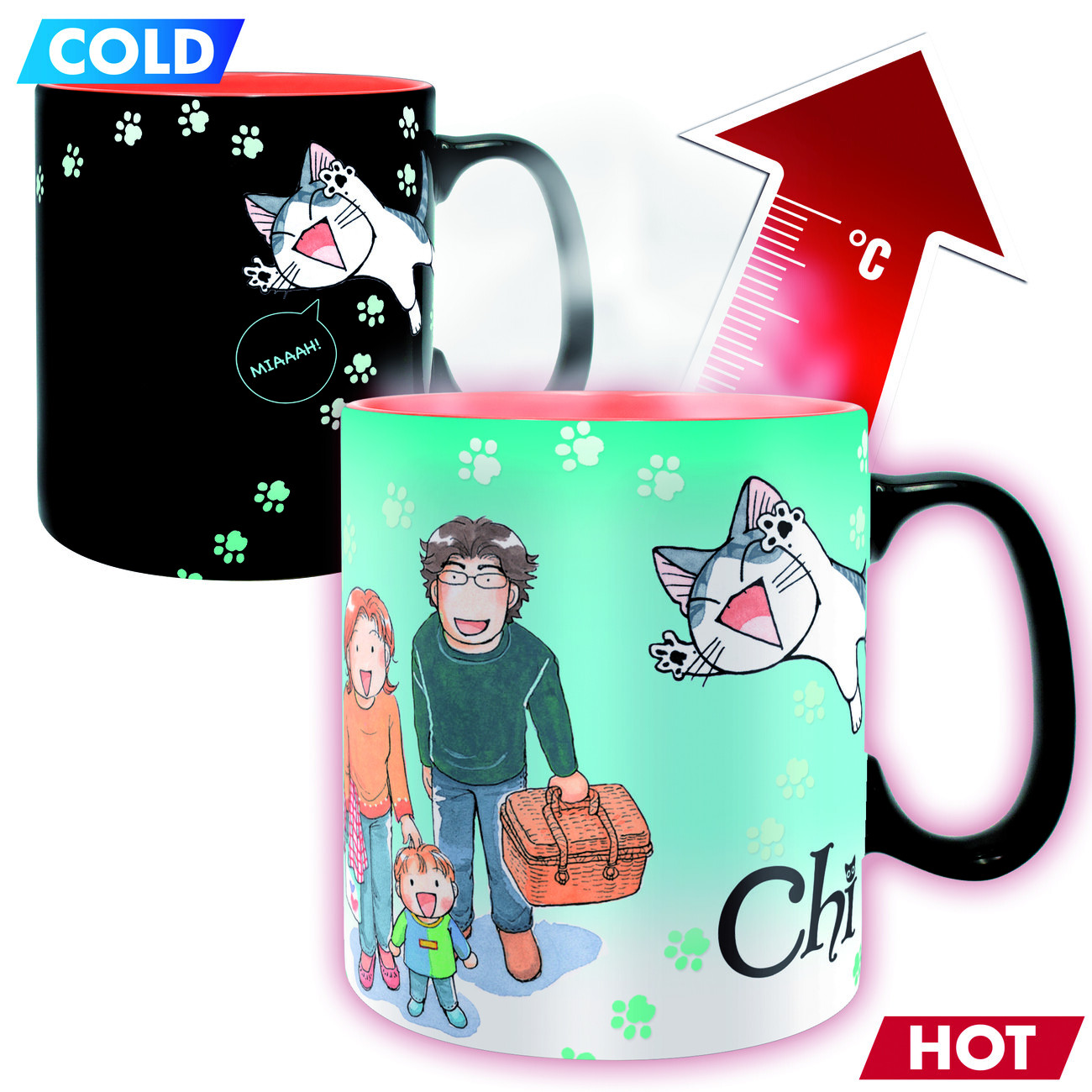 Taza que cambia de calor Chi - Chi & Fish | Ideas para regalos originales