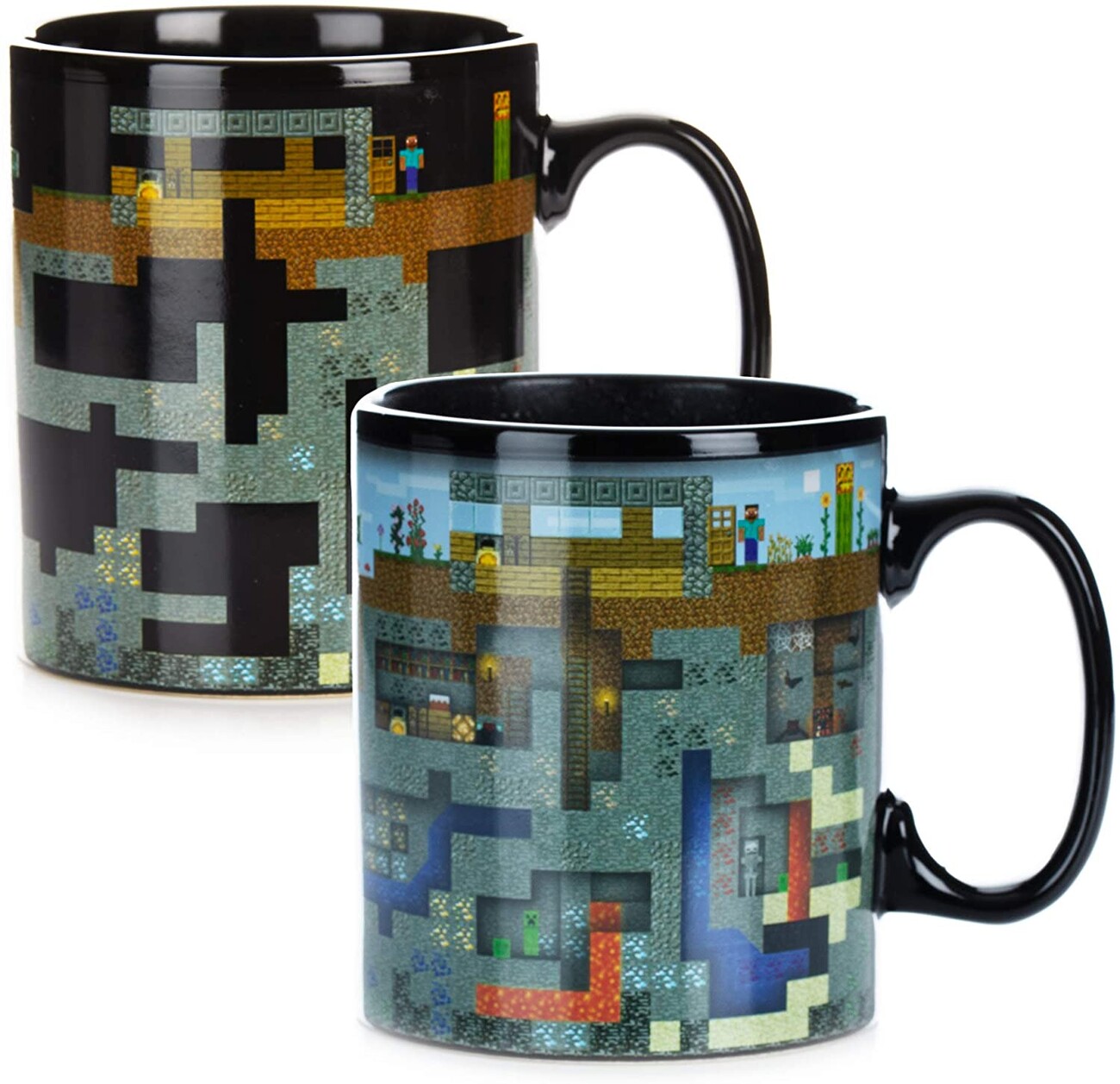 Taza que cambia de calor Minecraft | Ideas para regalos originales