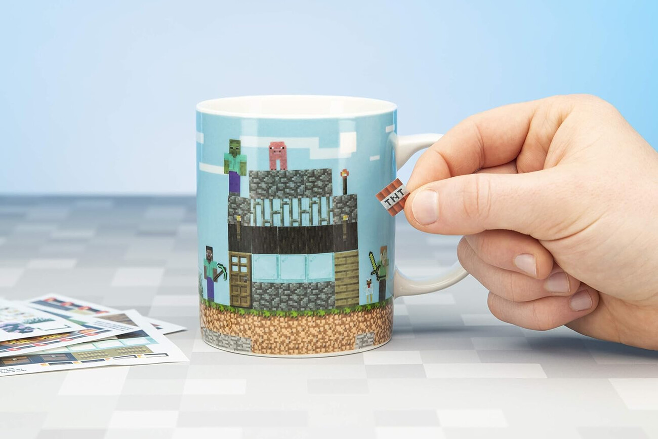 Tazza Minecraft - Build a Level | Idee per regali originali | Europosters