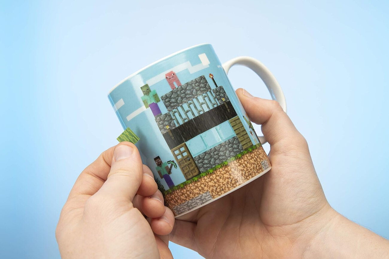 Tazza Minecraft - Build a Level | Idee per regali originali | Europosters