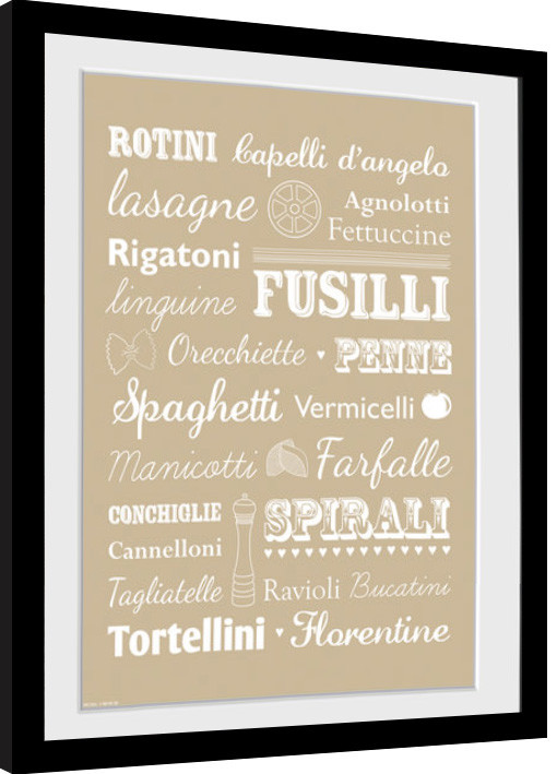 Poster con cornice Tea - Types | Poster, quadri | Europosters