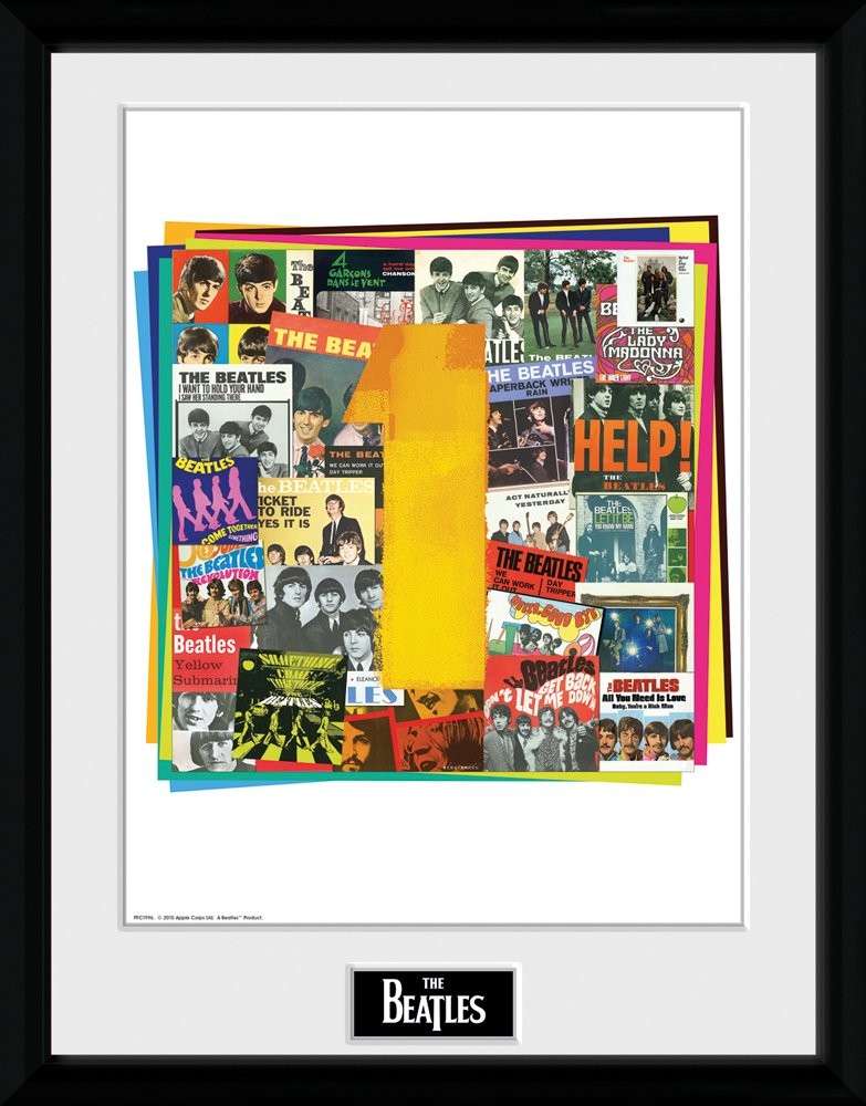 The Beatles - No1 Albums Framed poster | Buy at UKposters