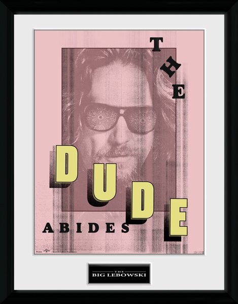 The Big Lebowski - Abides Framed poster | Buy at Europosters