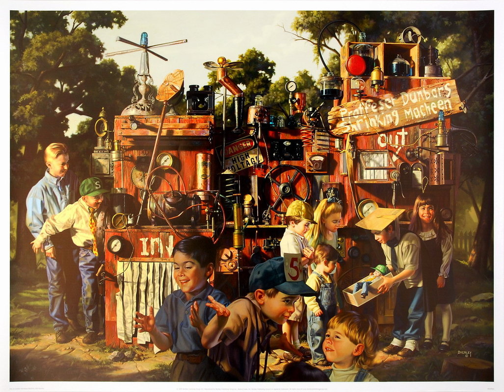 The Incredible Shrinking Art Print | Buy at UKposters