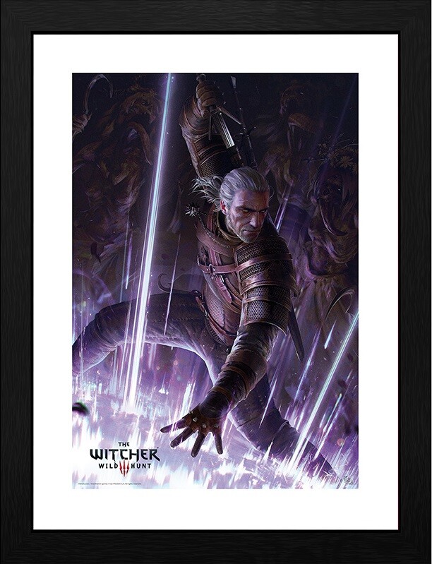 The Witcher - Geralt Framed poster | Buy at UKposters
