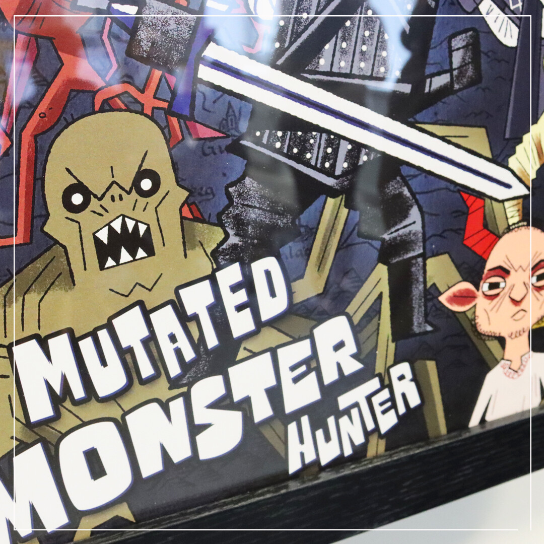 Poster con cornice The Witcher - Mutated Monster Hunter | Poster ...