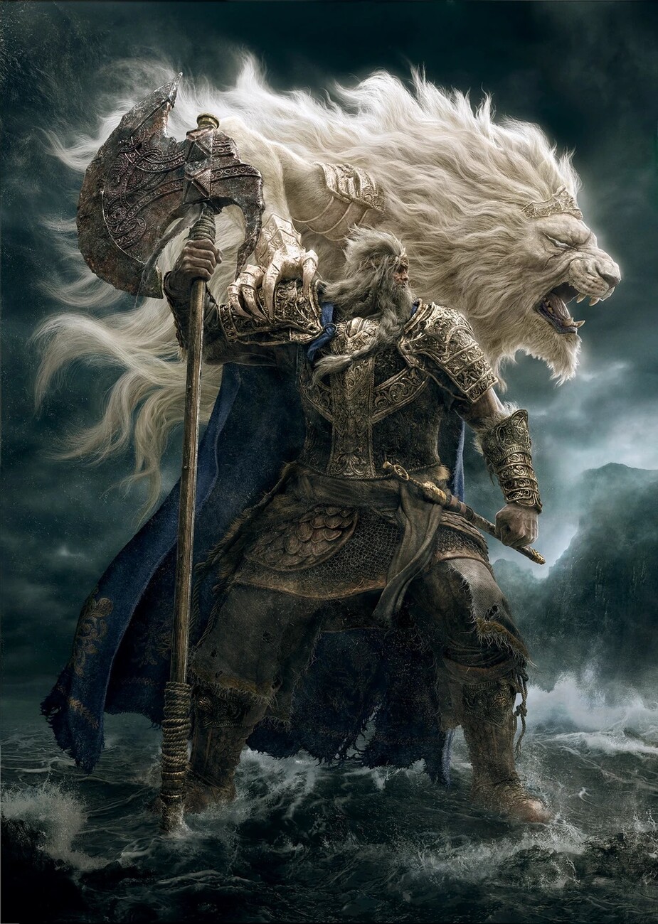 Elden Ring - Lion Knight Tableau sur toile | Décorations murales ...