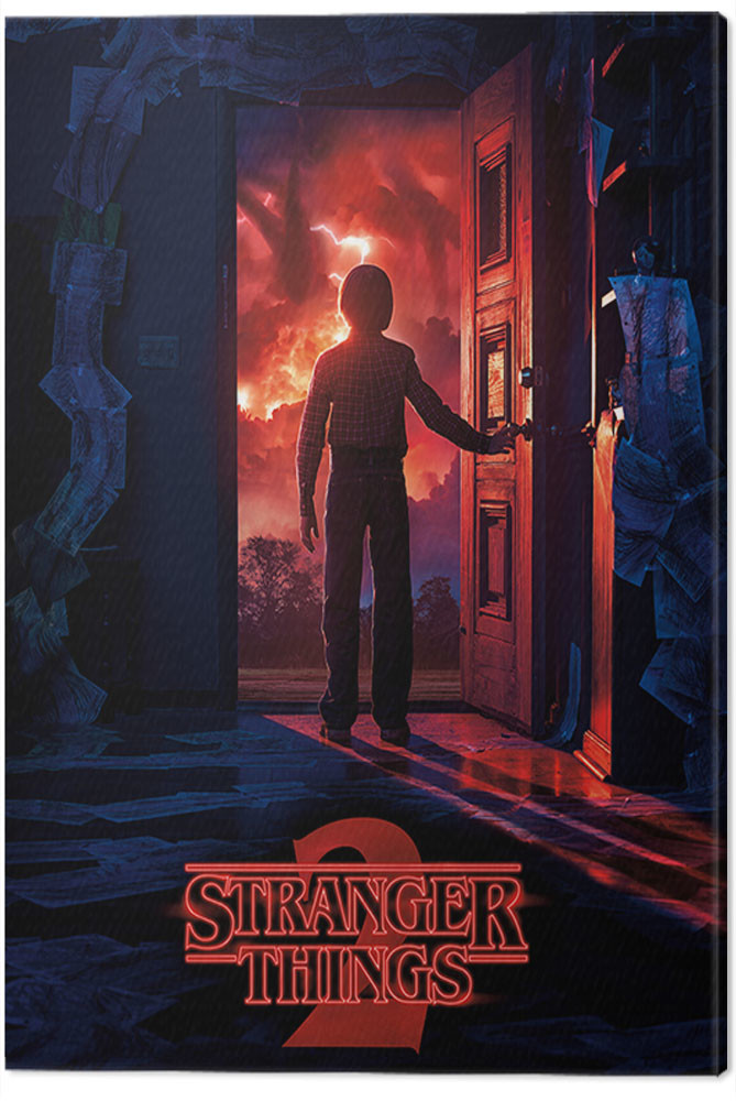 Stranger Things - Doorway Tableau sur toile | Décorations murales ...