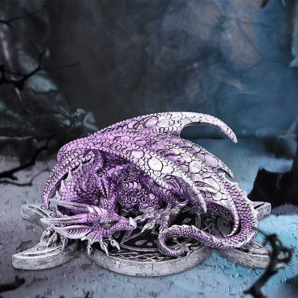 Figurine Violet Dragon - Triple Moon Treasure Guardian | Idées de ...