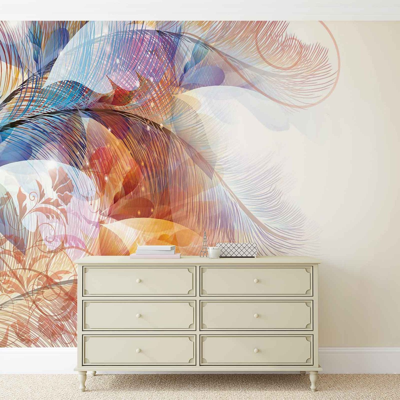 Abstract Art Wall Paper Mural | Buy at UKposters