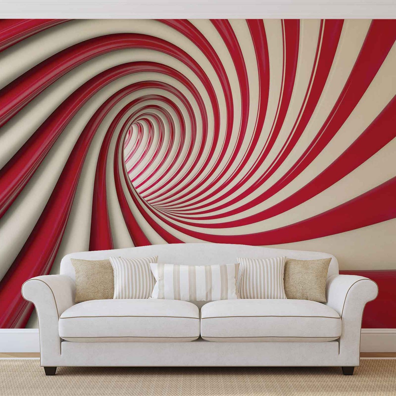 Abstract Swirl Wall Paper Mural | Buy at UKposters