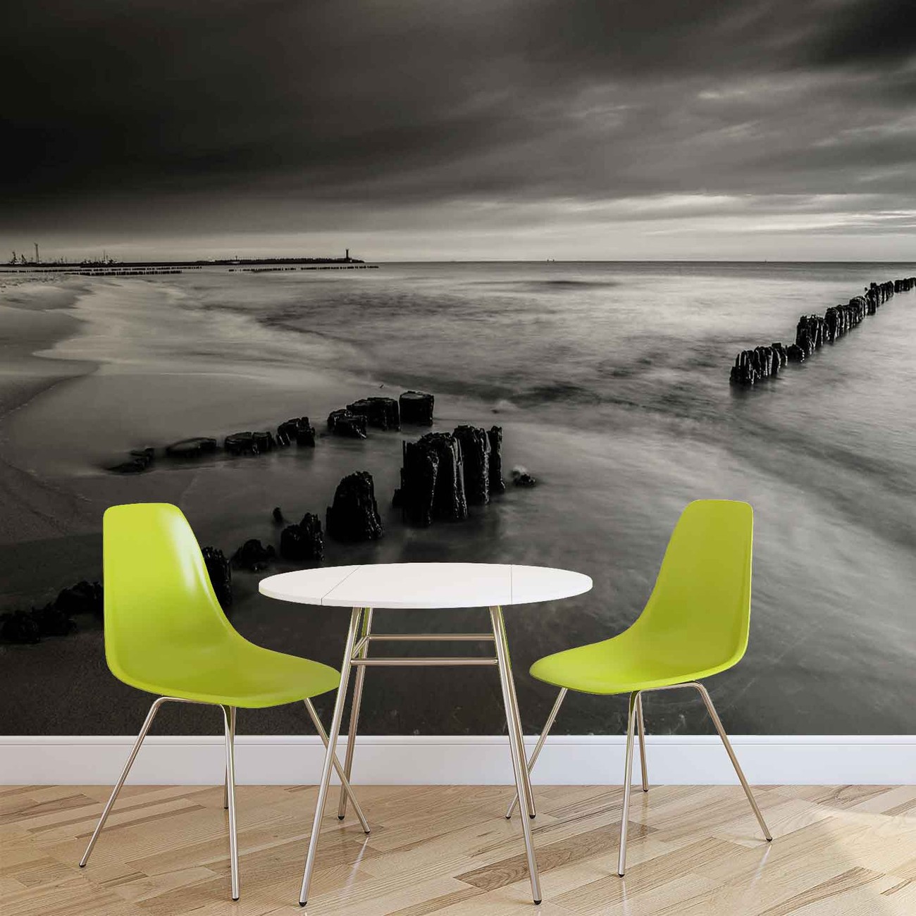 Beach Scene Wall Paper Mural | Buy at UKposters