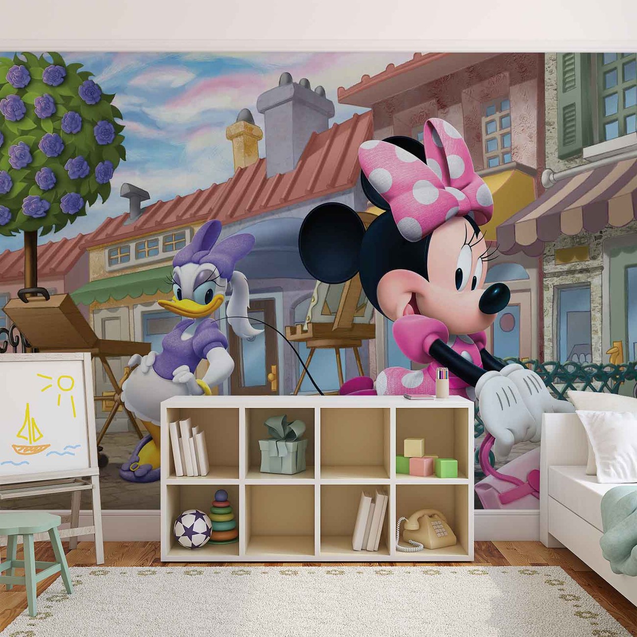 Disney Minnie Mouse Wall Paper Mural | Buy at EuroPosters