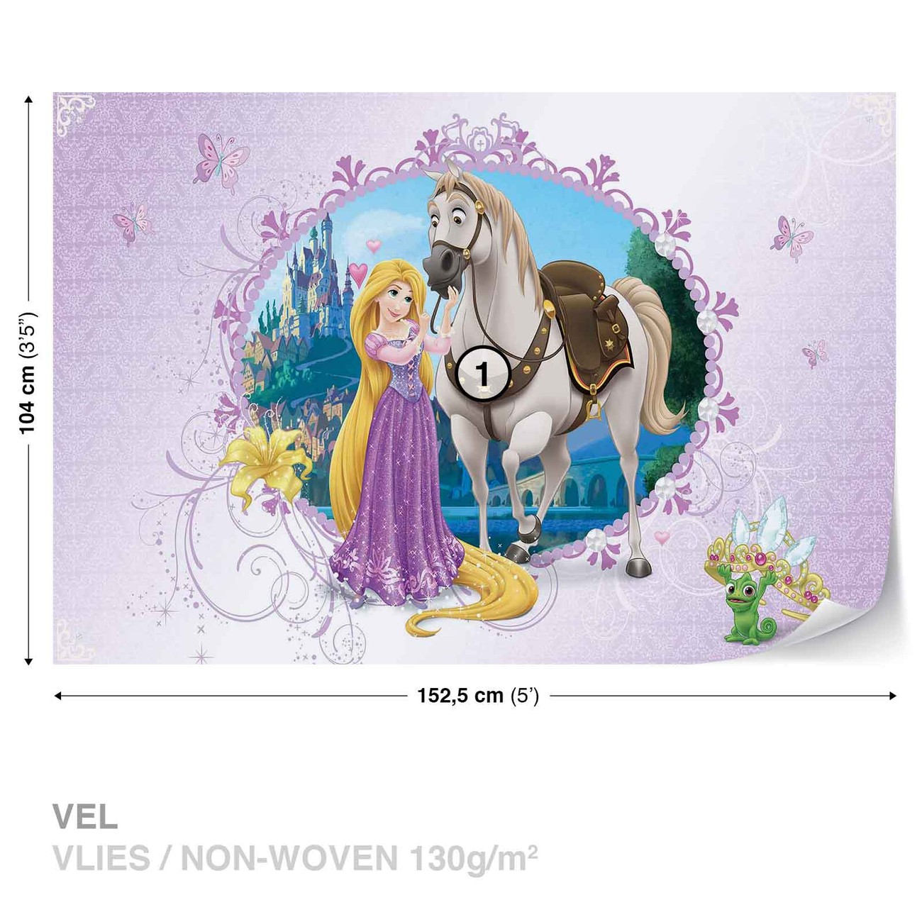 Disney Princesses Rapunzel Wall Paper Mural | Buy at UKposters
