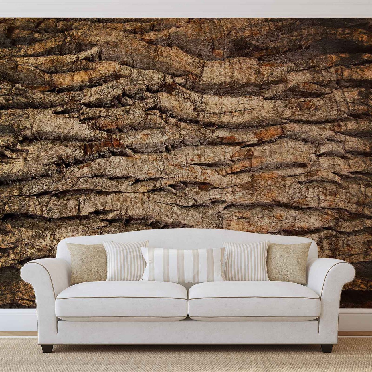 Tree Bark Wall Paper Mural | Buy at UKposters