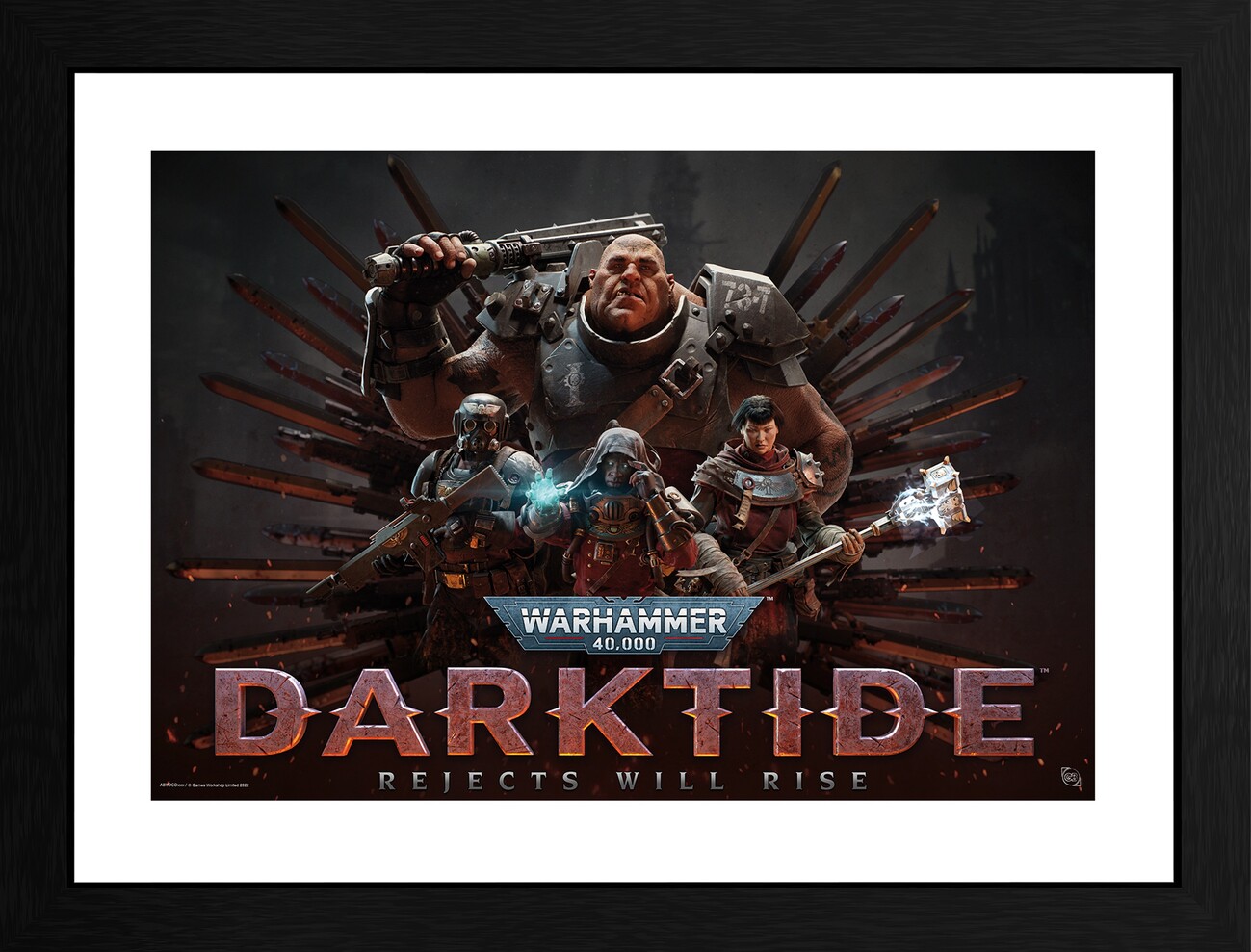Warhammer 40K - Darktide Framed poster | Buy at UKposters