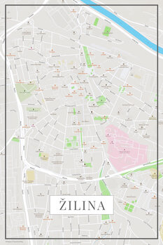 Maps of Žilina Posters & Wall Art Prints | Buy Online at UKposters.co.uk