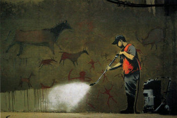 BANKSY - street art - Plakáty, Obrazy a Fotografie na Posters.cz