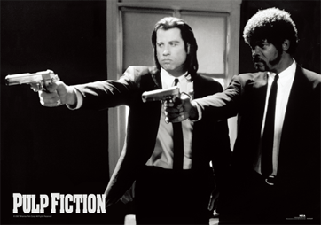 Pulp fiction - guns Póster 3D | Compra en Posters.es