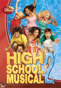 HIGH SCHOOL MUSICAL 2 3D Poster, Kunstdruck bei EuroPosters