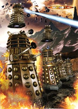 DOCTOR WHO - dalek war Poster en 3D, Affiche en 3D | Acheter-le sur ...