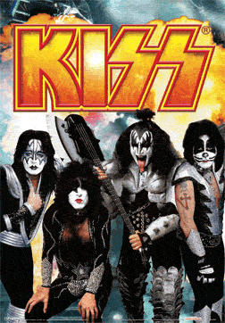 KISS 3D Poster, Kunstdruck bei EuroPosters