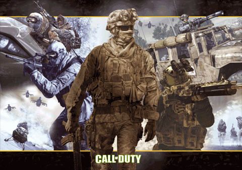 Call of Duty 2 - collage 3D Poster en 3D, Affiche en 3D | Acheter-le ...