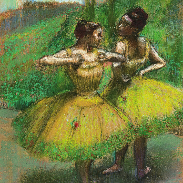 Ballerina painting degas store