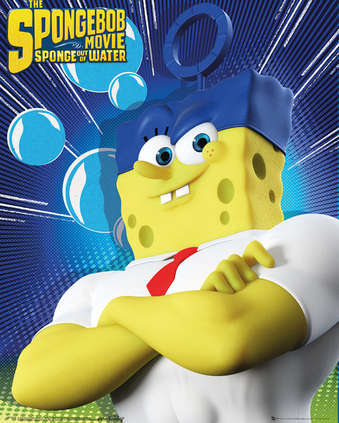 Spongebob Filmposter SpongeBob SquarePants Movie Poster 11 X 17