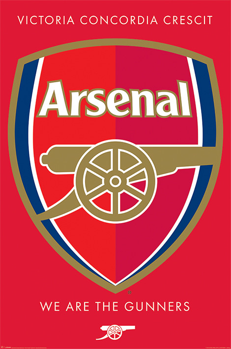 Poster, Affiche Arsenal FC - Crest en ligne | 3+1 GRATUIT | Europosters