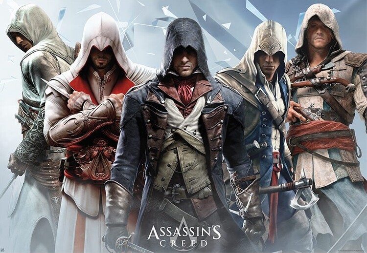 Assassin‘s Creed - Group Poster, Affiche | All poster chez Europosters