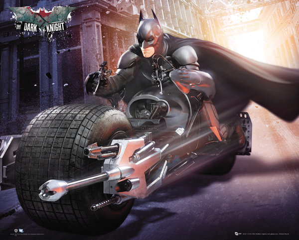 BATMAN DARK KNIGHT RISES - bike Poster, Affiche | All poster chez ...