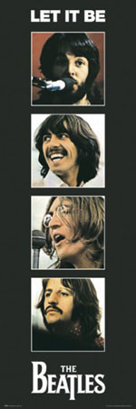 Beatles – let it be Poster, Affiche | All poster chez Europosters