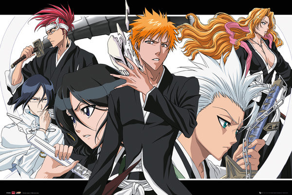Bleach - Collage landscape Poster, Affiche | All poster chez Europosters