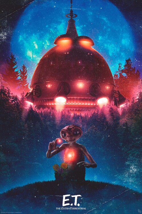 Poster, Affiche E.T. - Spaceship en ligne | 3+1 GRATUIT | Europosters