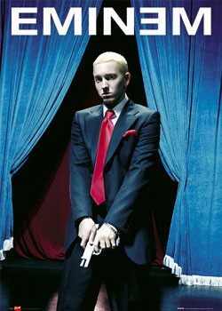 Eminem - gun Poster, Affiche | All poster chez Europosters