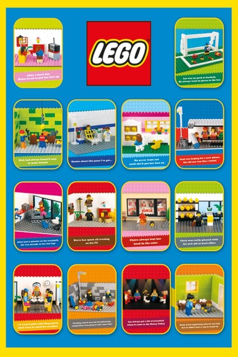 Lego - spoof Poster, Affiche | All poster chez Europosters