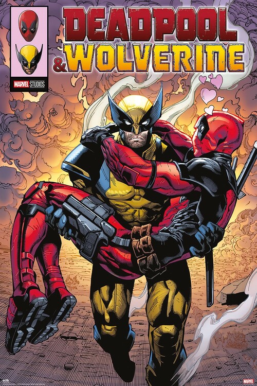 Poster, Affiche Marvel - Deadpool & Wolverine en ligne | 3+1 GRATUIT ...