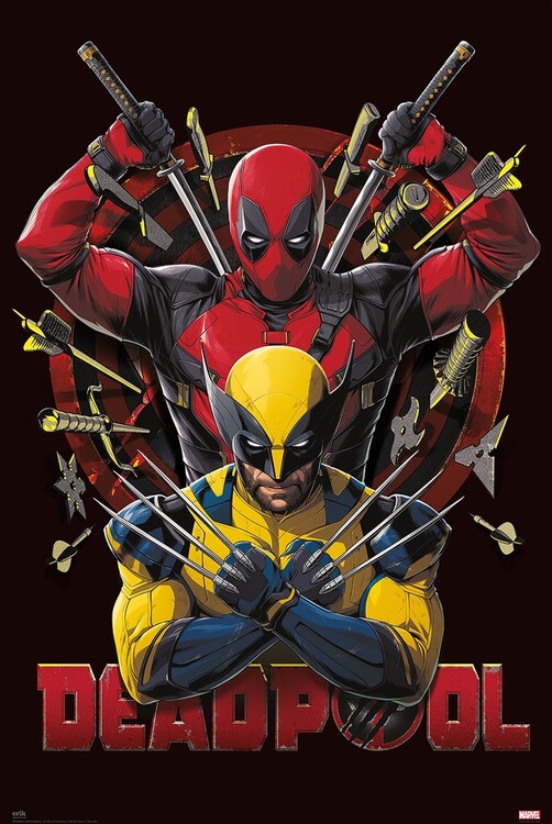 Poster, Affiche Marvel - Deadpool & Wolverine - Ready en ligne | 3+1 ...