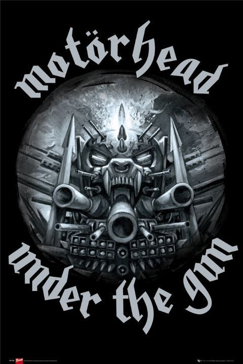 Motorhead - under the gun Poster, Affiche | All poster chez Europosters
