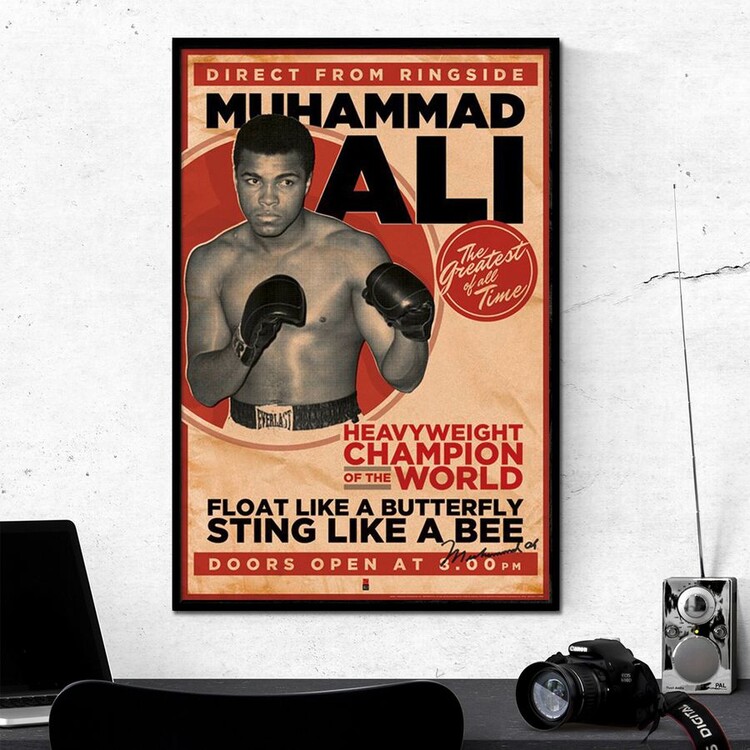 Muhammad Ali - Vintage Poster Poster, Affiche | All poster chez Europosters
